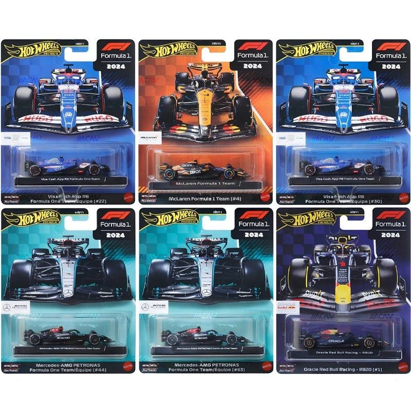 Hot Wheels Formula 1 2024 Cars, Hobbies & Toys, Toys & Games on Carousell