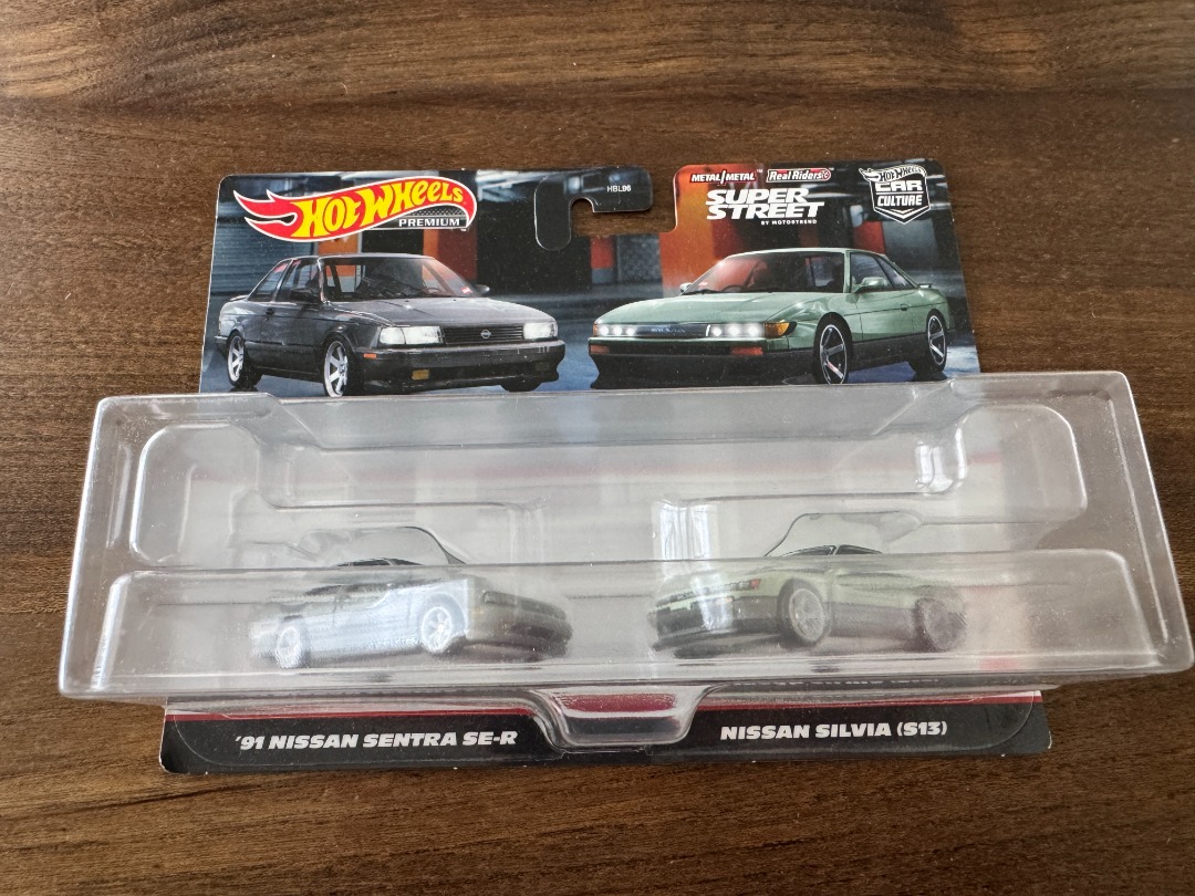 Hot Wheels Premium Super Street Nissan Sentra & Silvia, Hobbies & Toys ...