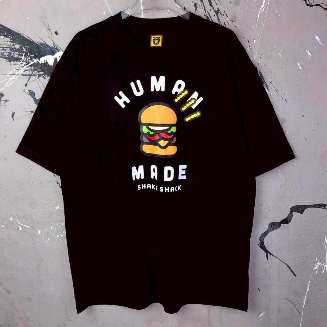 Human Made x Shake Shack Burger Tee, Men's Fashion, Tops & Sets ...