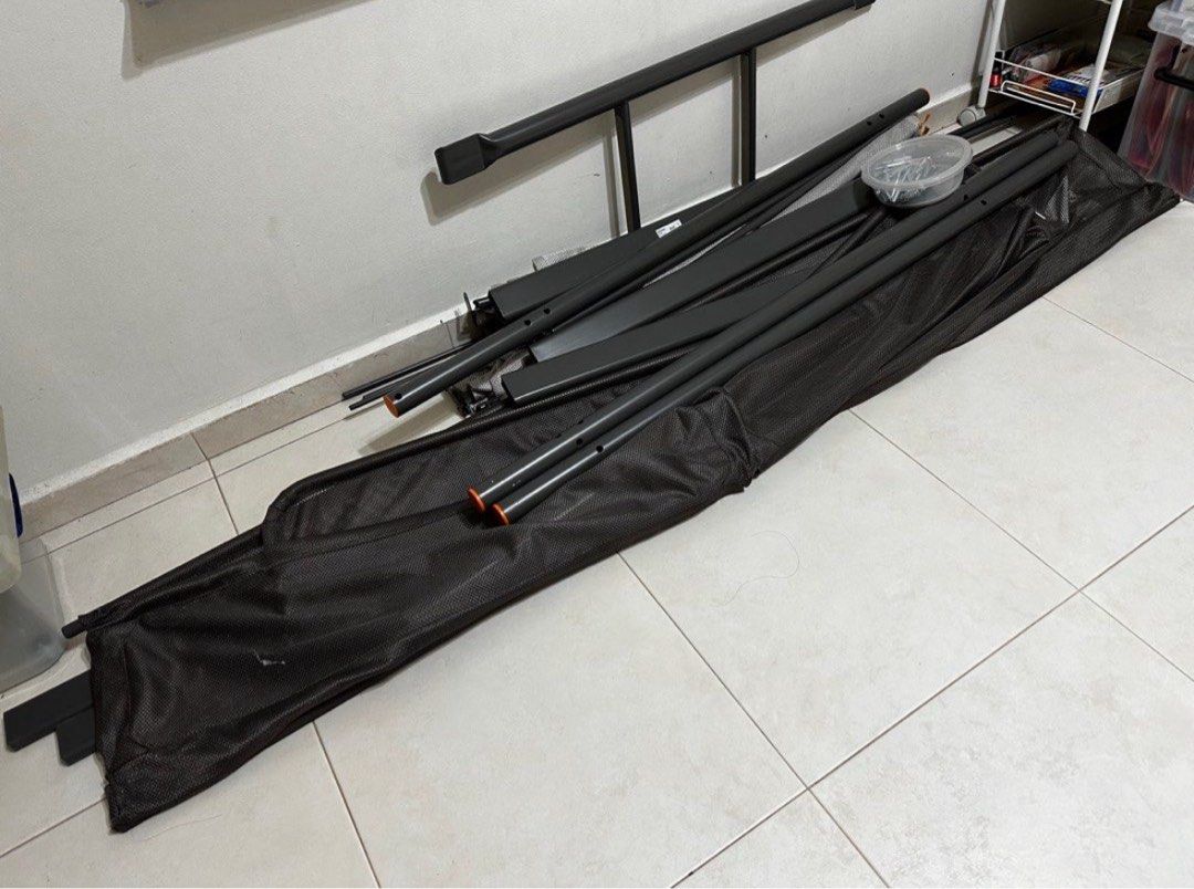 IKEA TUFFING Bunk Bed Frame - Dark Grey, Furniture & Home Living ...