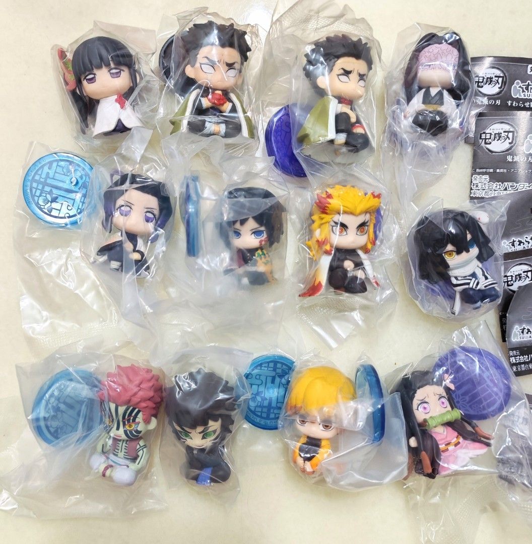 🌟Instock🌟Kimetsu No Yaiba Gashapon Suwarasetai Vol.2 , 4 & 5 ~ Demon ...