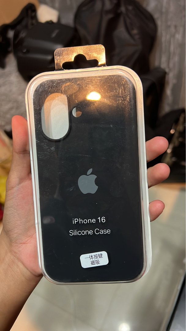 Iphone 16 Casing ( Black), Mobile Phones & Gadgets, Mobile & Gadget ...