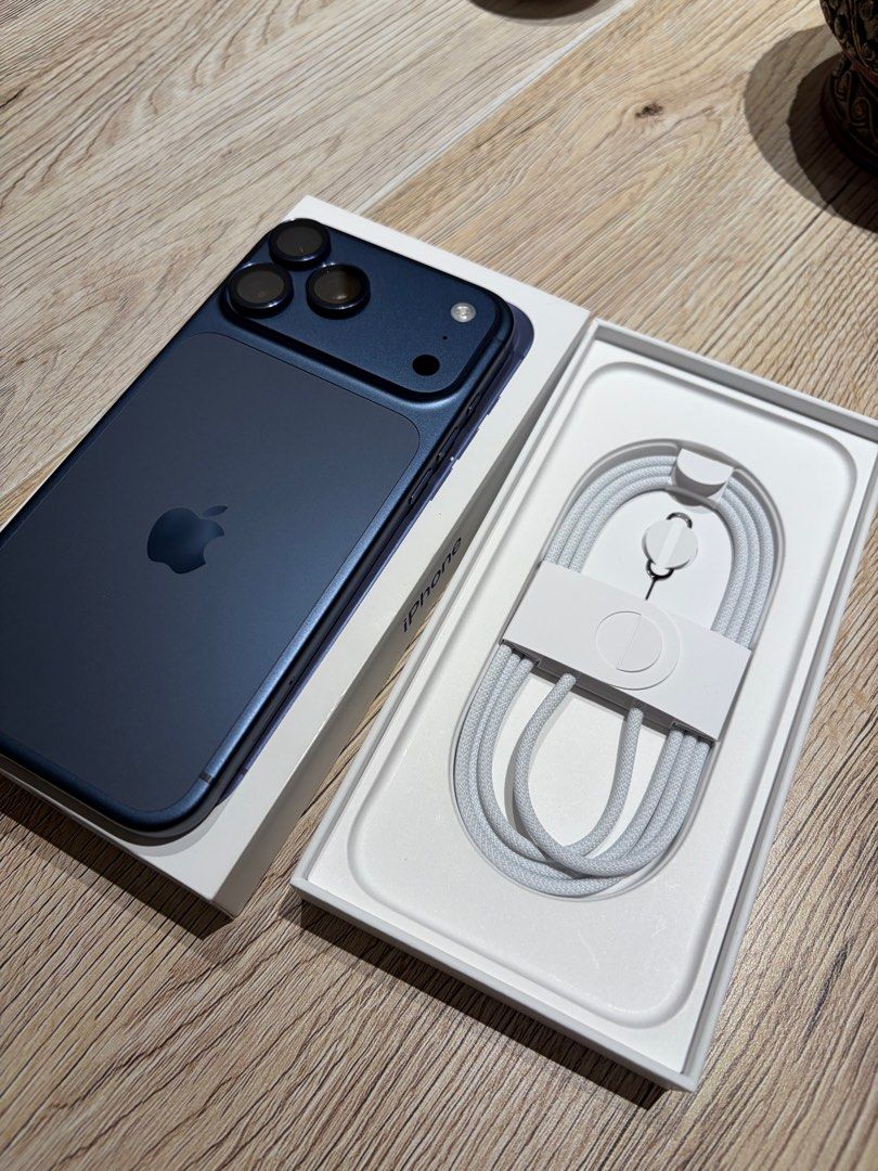 iPhone 17 Pro Max Deep Blue 512GB, Mobile Phones & Gadgets, Mobile ...