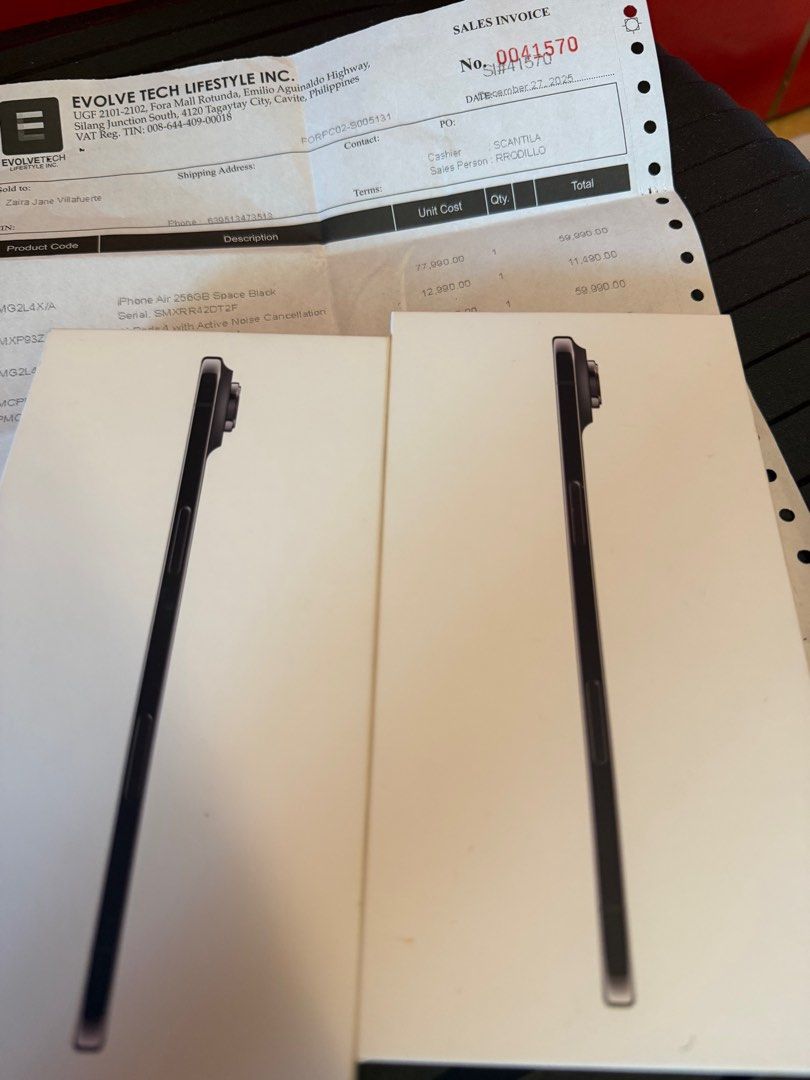 iPhone Air 256GB Space Black, Mobile Phones & Gadgets, Mobile Phones ...