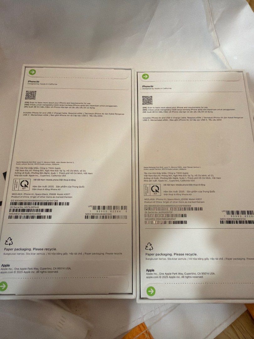 iPhone Air 256GB Space Black, Mobile Phones & Gadgets, Mobile Phones ...