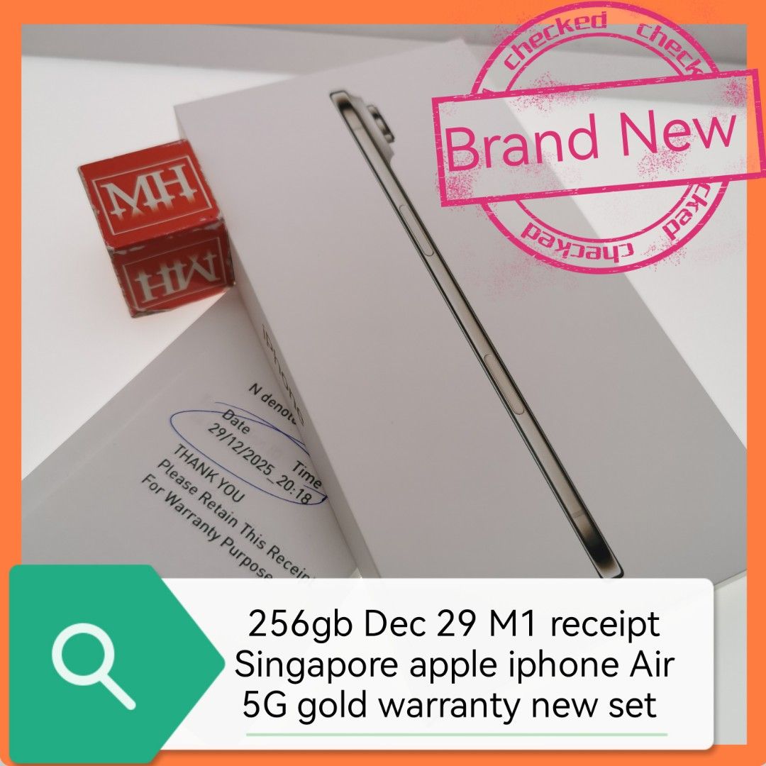 iPhone Air Light Gold 256GB, Mobile Phones & Gadgets, Mobile Phones ...