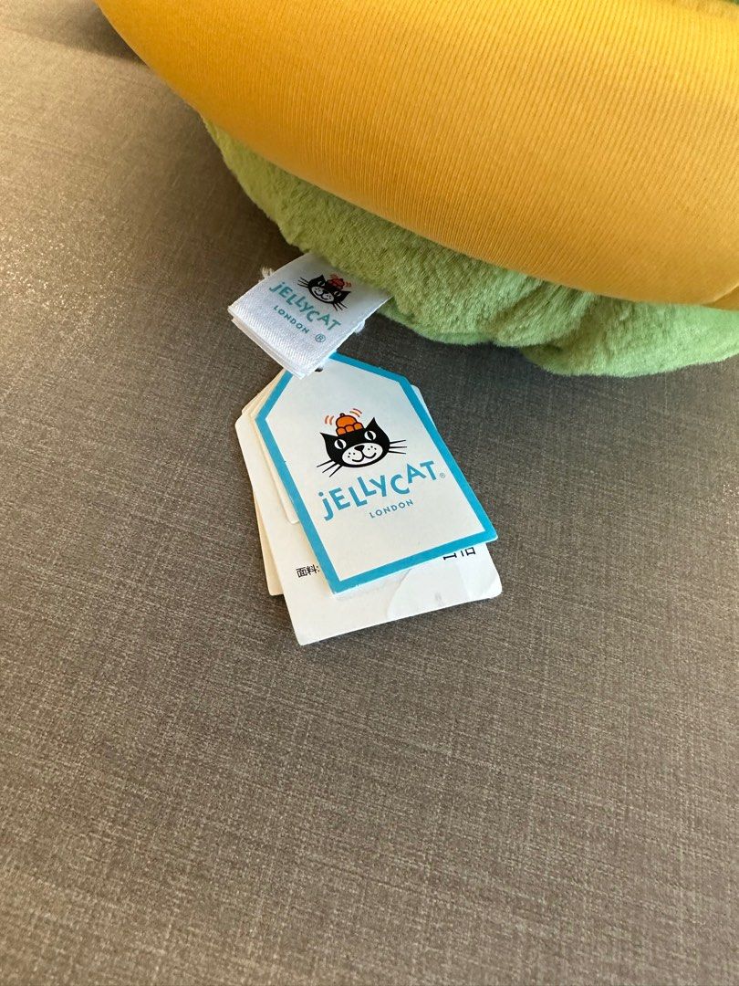 Jellycat Ricky Rain Frog Rubber Ring, Hobbies & Toys, Toys & Games on ...