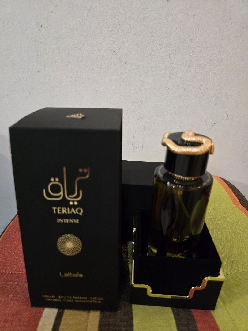 Lattafa Teriaq Intense Eau de Parfum, Beauty & Personal Care, Fragrance ...
