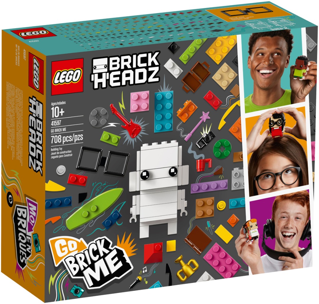 LEGO BrickHeadz 41587 Go Brick Me Set, Hobbies & Toys, Toys & Games on ...
