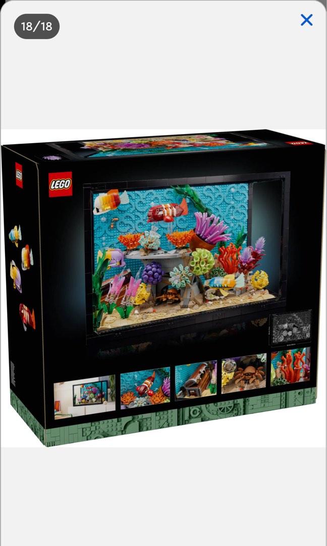 LEGO Icons Tropical Aquarium #10366, Hobbies & Toys, Toys & Games on ...