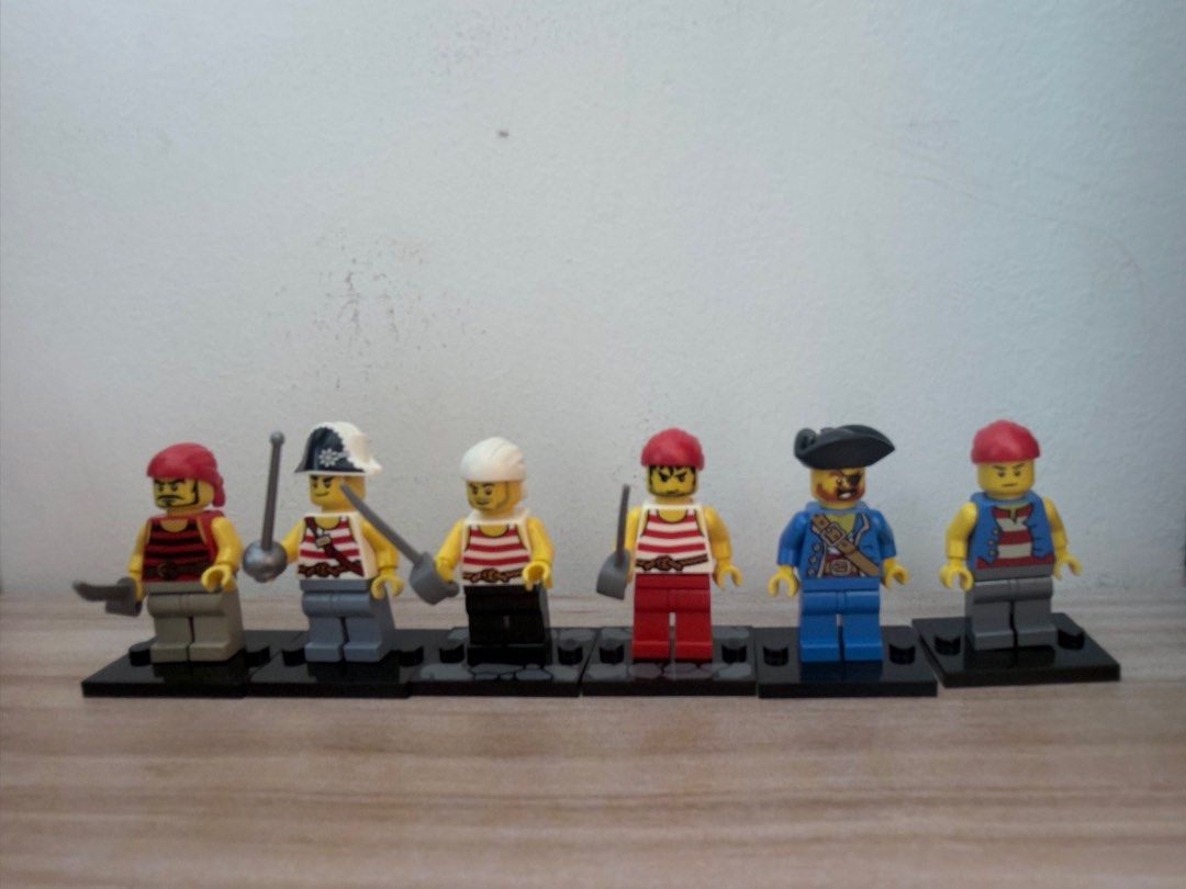 Lego Pirate Minifigures, Hobbies & Toys, Toys & Games on Carousell