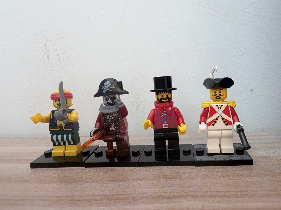 Lego Pirate Minifigures - Set of 4, Hobbies & Toys, Toys & Games on ...