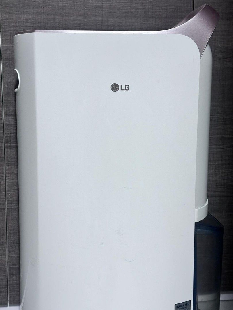 LG 31L Inverter Ion Sterilization Smart Dehumidifier MD19GQGA1, 家庭電器 ...