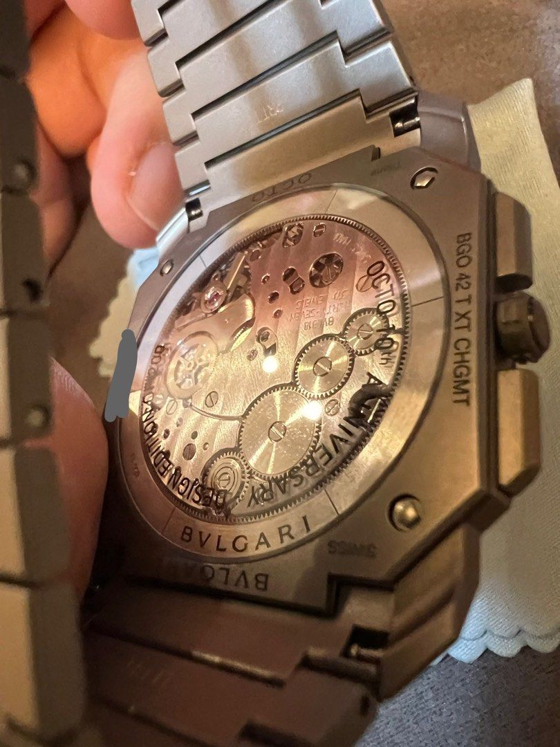 Bvlgari 10th Anniversary Limited Edition - Octo Finissimo Chronograph ...