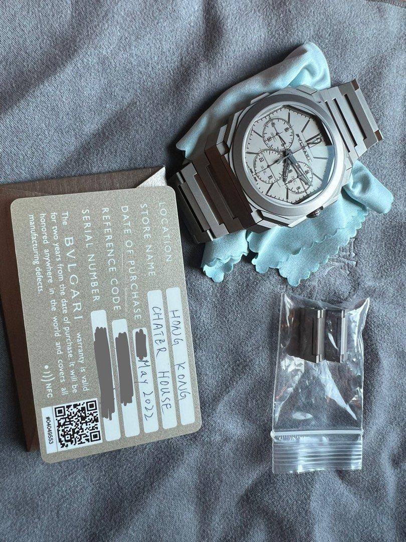 Bvlgari 10th Anniversary Limited Edition - Octo Finissimo Chronograph ...