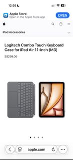 Logitech Combo Touch Keyboard for iPad Pro 12.9-inch, Mobile Phones ...