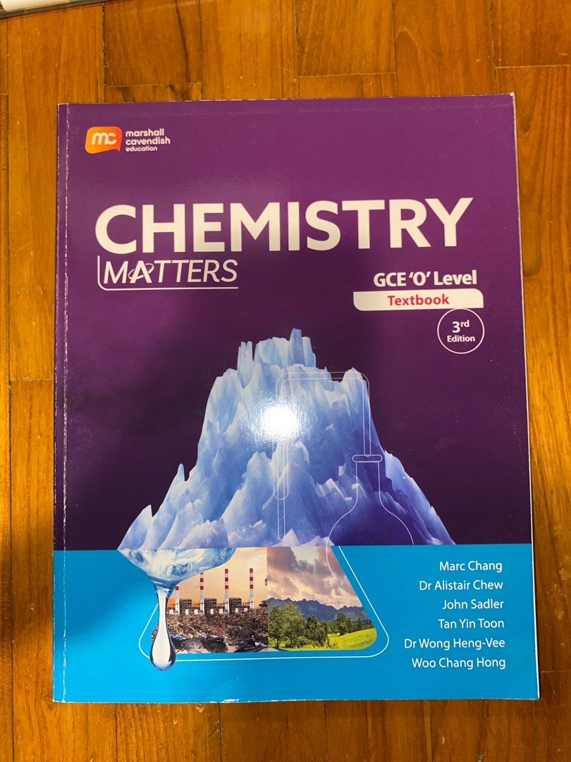 marshall cavendish chemistry matters olvl textbook 3rd edition, Hobbies ...