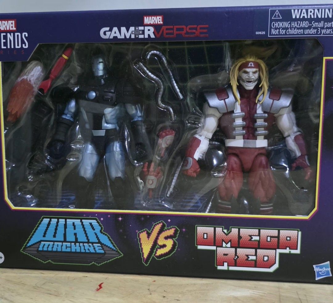 Marvel Legends Gamerverse War Machine vs Omega Red, Hobbies & Toys ...