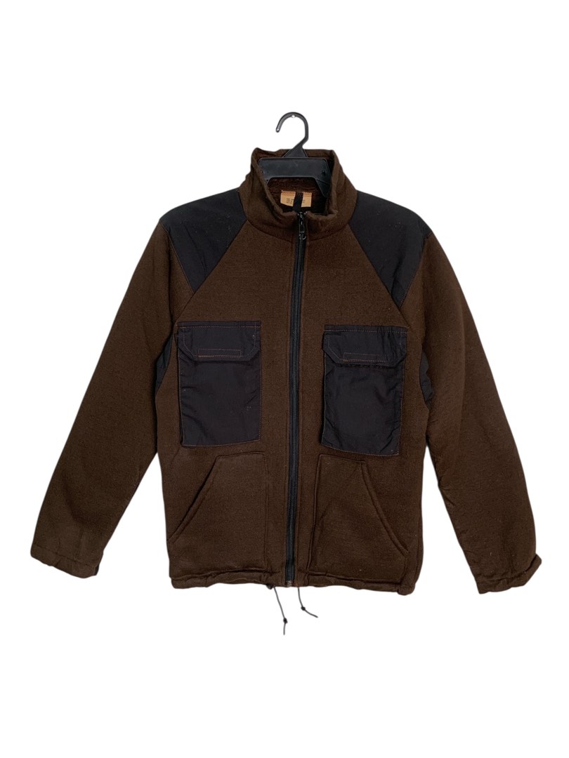 Military Issue Cold Weather Fiber Pile Sherpa Shirt Jacket, Men's ...