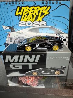 Mini GT Lamborghini LIberty WORKS MURCIELAGO GT Evo Black, Hobbies ...