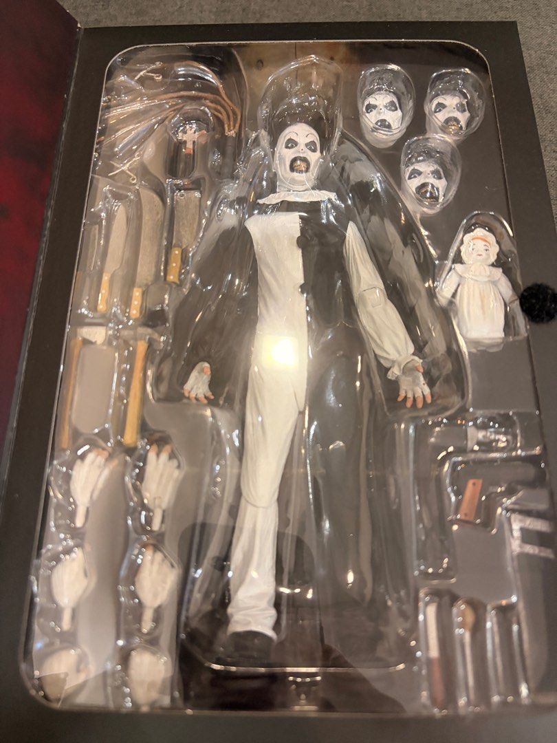 MISB NECA Damien Leone's Terrifier Art the Clown Action Figure, Hobbies ...