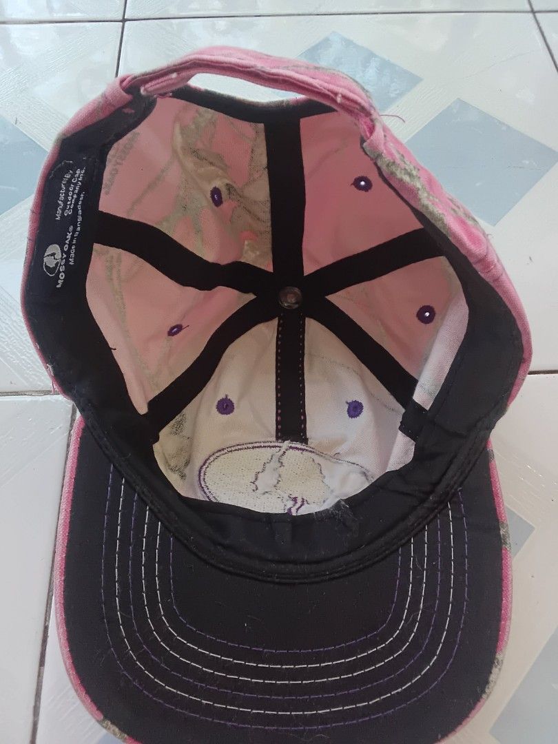Mossy Oak Pink Camo Cap, Men's Fashion, Watches & Accessories, Caps ...