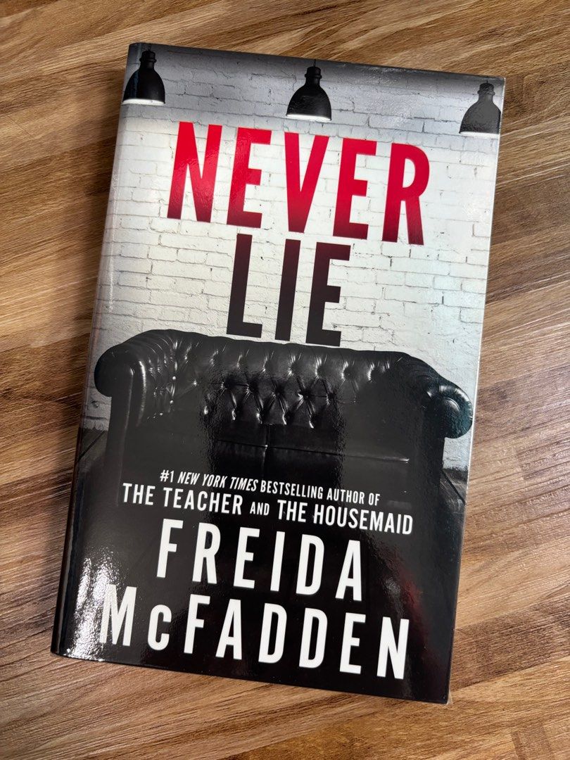 Never Lie by Freida McFadden - Like New, Hobbies & Toys, Books ...