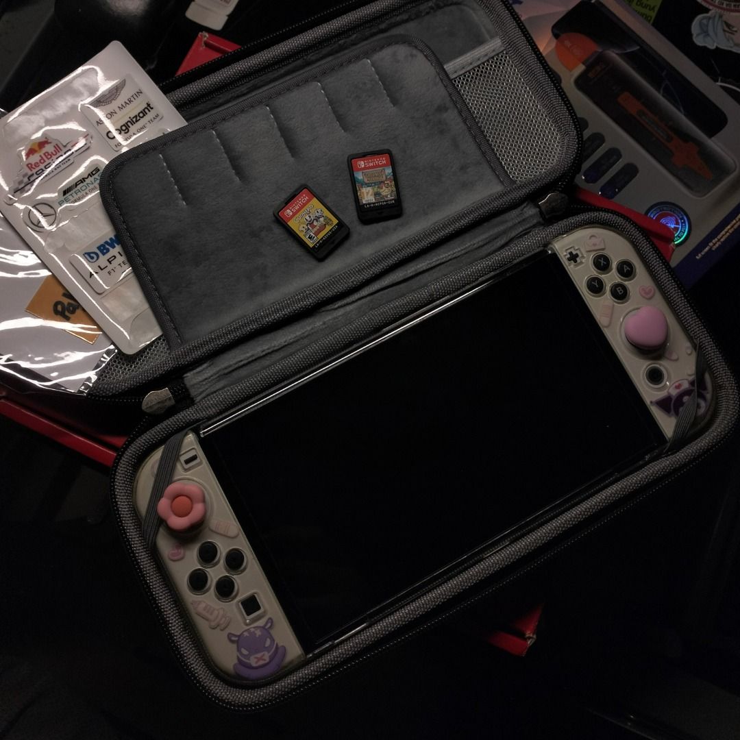 Nintendo Switch OLED – Complete Set | No Drift | With Games, Video ...