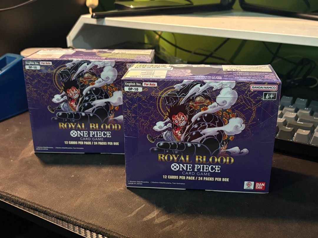 One Piece Card Game - Royal Blood OP-10 Booster Box English Version ...