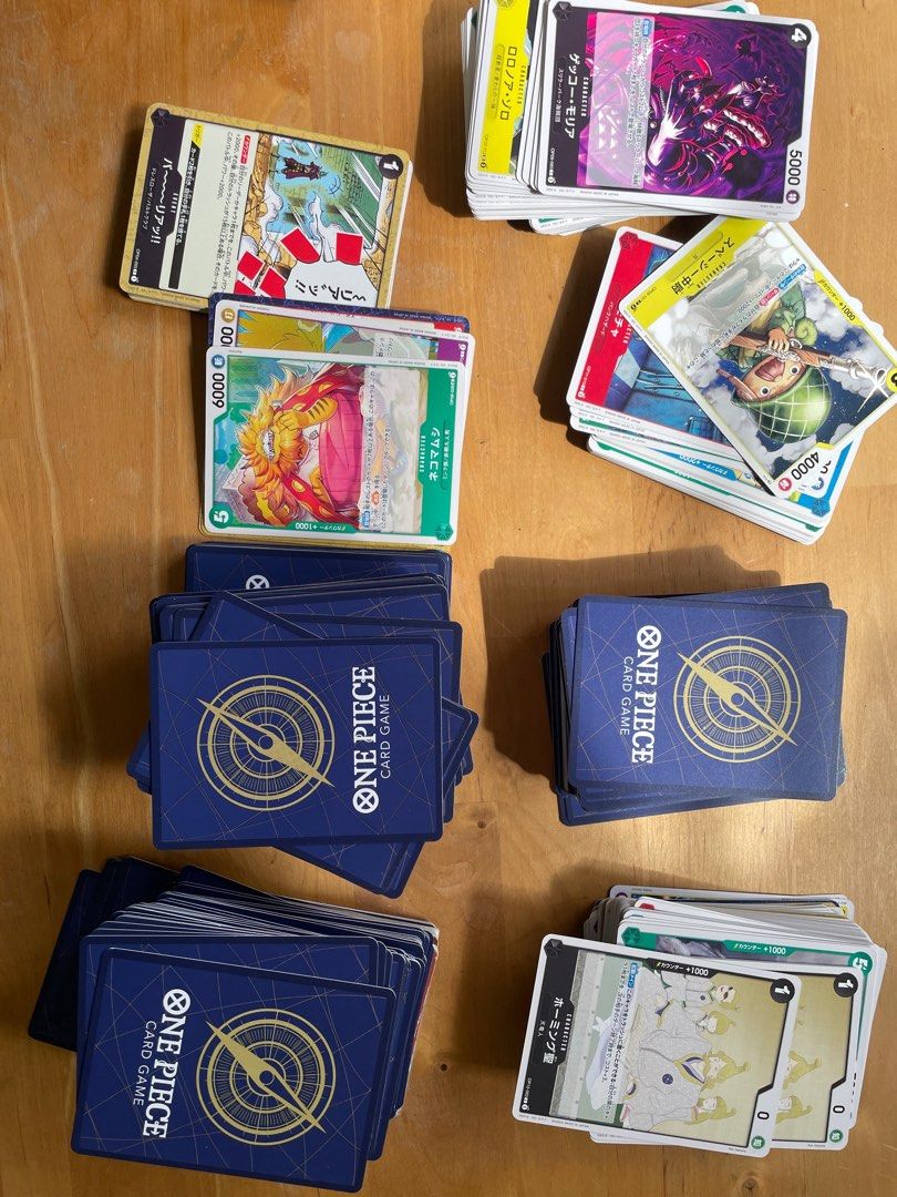 One Piece Card Game bulk, Hobbies & Toys, Toys & Games on Carousell