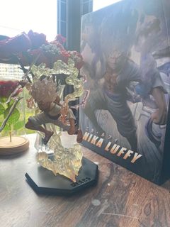 1 of 1 Hand Drawn Card/手绘卡 - Nika/Luffy Gear 5 One Piece (UV), Hobbies ...