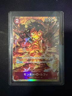 One Piece OP05 1st Anniversary Monkey D. Luffy ST01, Hobbies & Toys ...