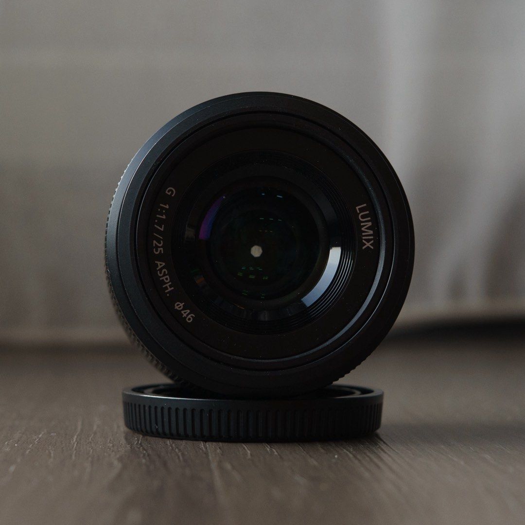 Panasonic Lumix 25mm f1.7, Photography, Lens & Kits on Carousell