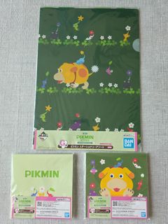Pikmin Clear Pouch ft. bulborb, purple pikmin, yellow pikmin, blue ...
