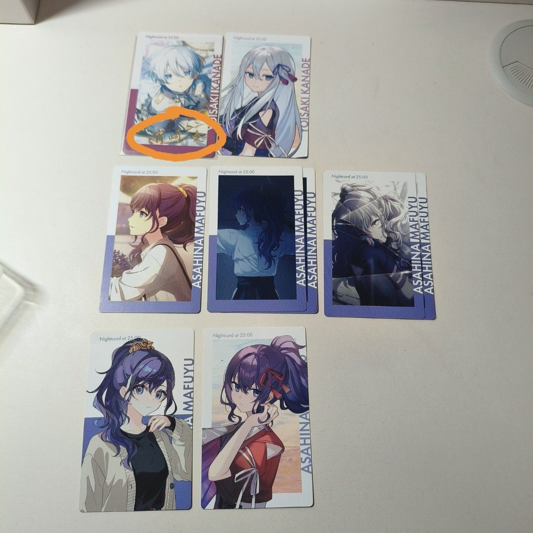 【多頁】pjsk prsk 世界計劃 プロセカ ep卡 epick card, 興趣及遊戲, 玩具 & 遊戲類 - Carousell