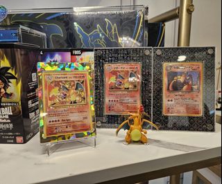 [Pre-order] Premium Pokémon Art Display Frame (Mega Charizard Ex sir ...
