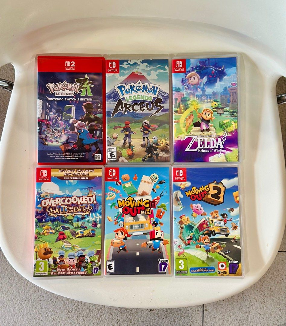 Pokemon Legends Arceus / The Legend of Zelda Echoes of Wisdom ...