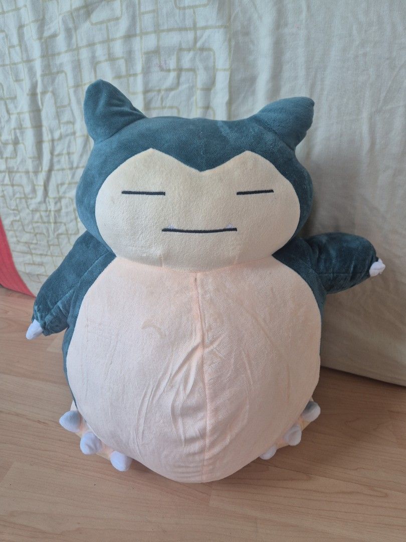 Pokemon Snorlax Plush Toy, Hobbies & Toys, Toys & Games on Carousell