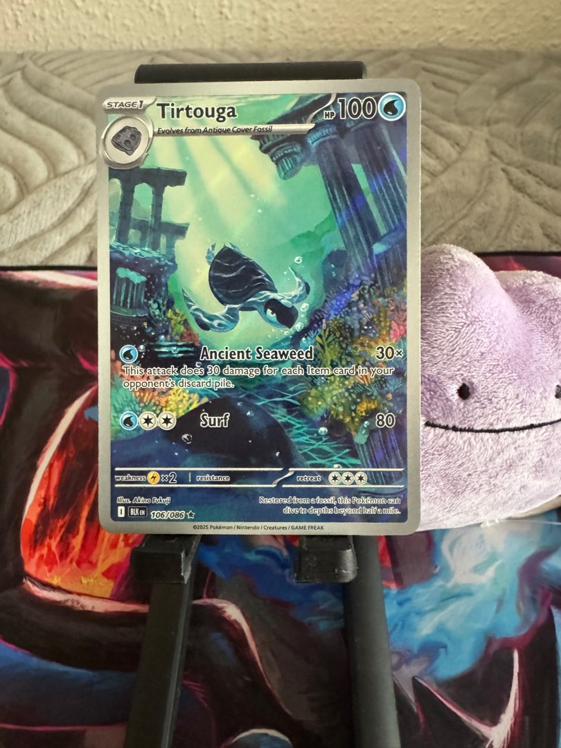 Pokemon Tirtouga #106 (IR), Hobbies & Toys, Toys & Games on Carousell