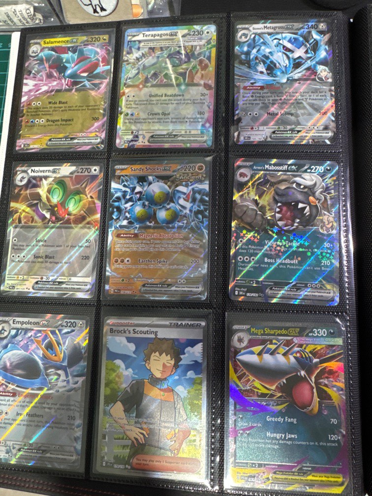 Pokémon TCG EX page set, Hobbies & Toys, Toys & Games on Carousell