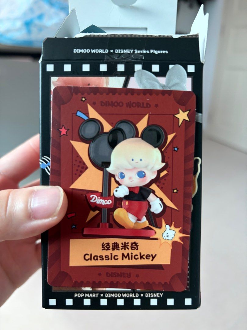 POP MART DIMOO WORLD x Disney Classic Mickey Figure, Hobbies & Toys ...