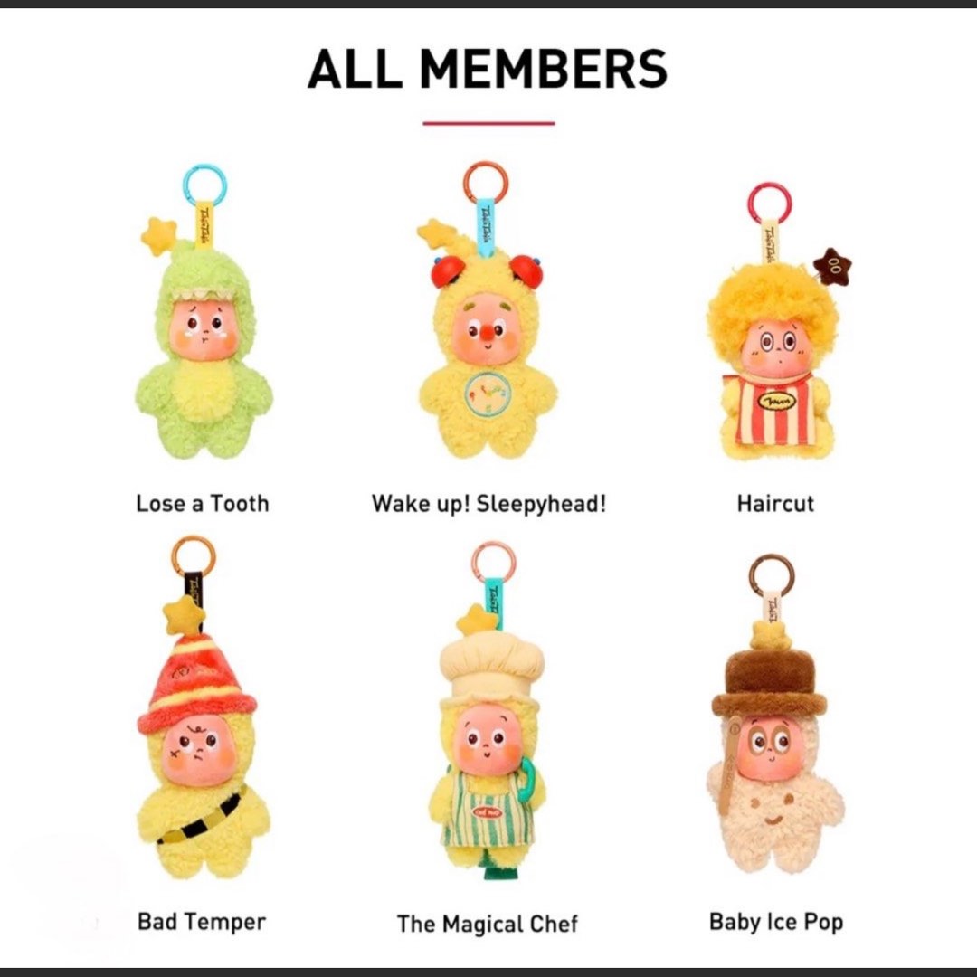 Pop mart new Twinkle Twinkle Be a Little Star Series - Plush Pendant ...