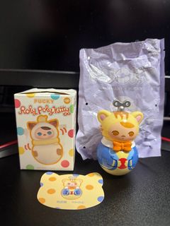 Popmart pucky roly poly kitty - calico + black cat, Hobbies & Toys ...