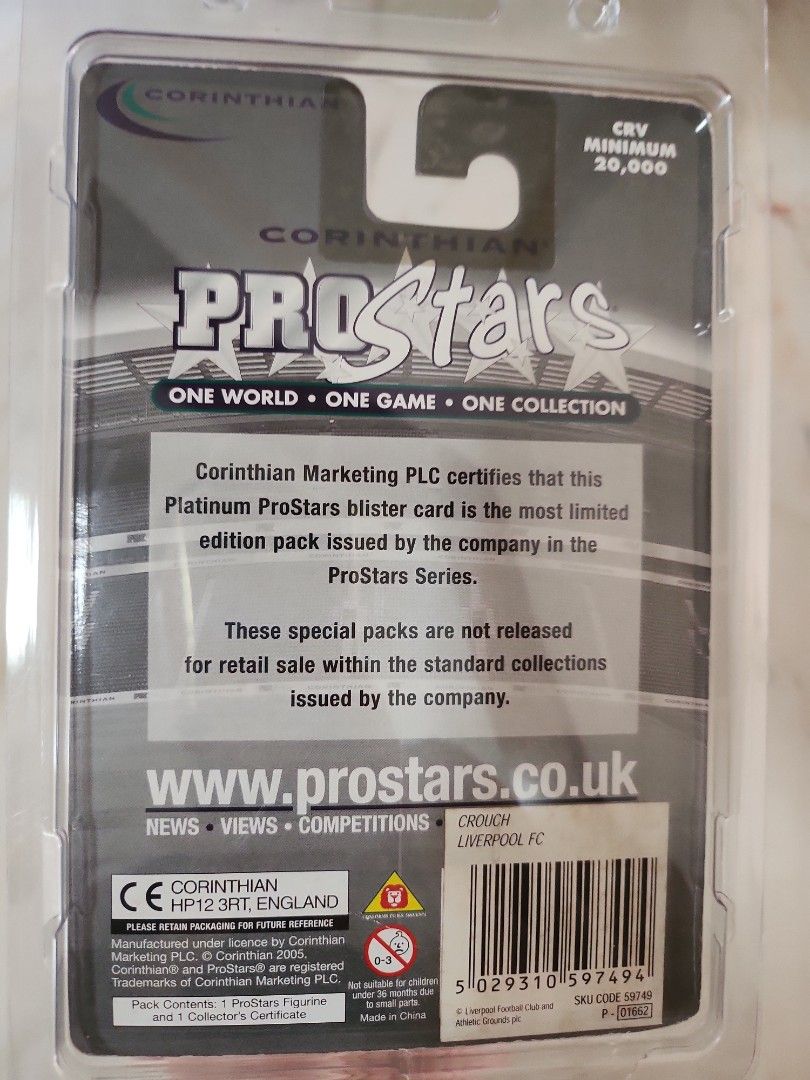 Prostars Platinum Edition Crouch, Hobbies & Toys, Toys & Games on Carousell