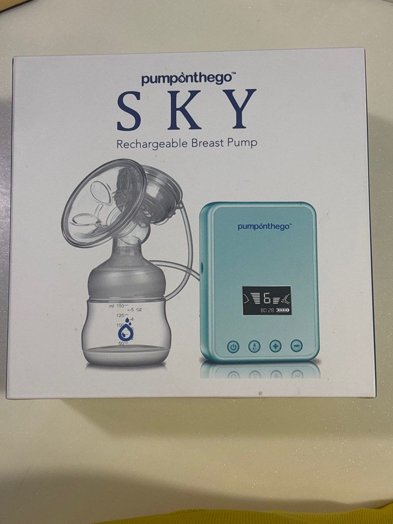 Pump On The Go SKY Rechargeable Breast Pump, Babies & Kids, Nursing ...