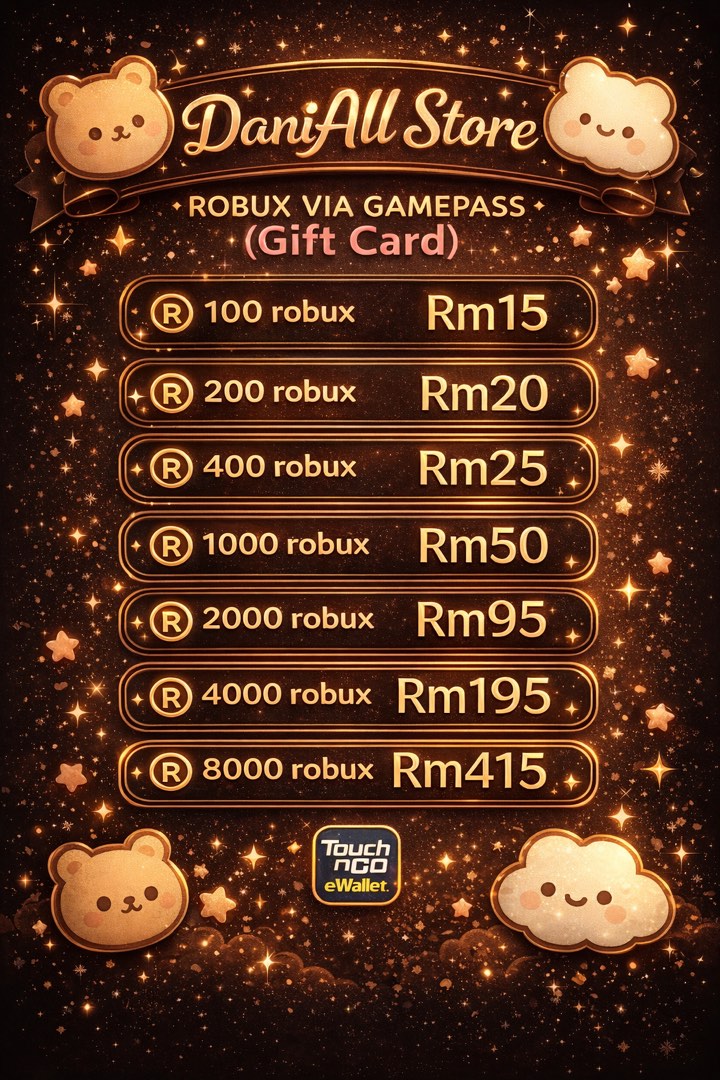 roblox gift card, Video Gaming, Video Games, Others on Carousell
