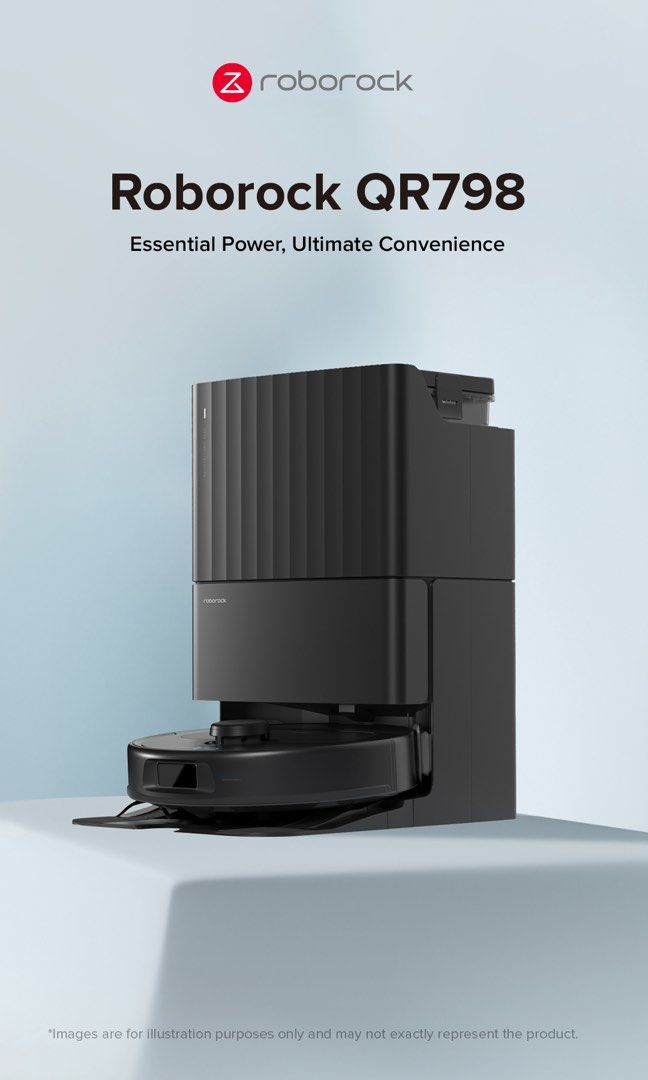 Roborock QR798 / QR 798 Robot Vacuum, TV & Home Appliances, Vacuum ...