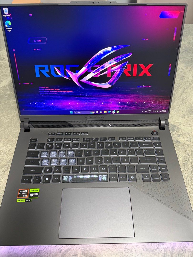 ROG Strix G16 (2025) RTX 5070 Ti, Computers & Tech, Laptops & Notebooks ...
