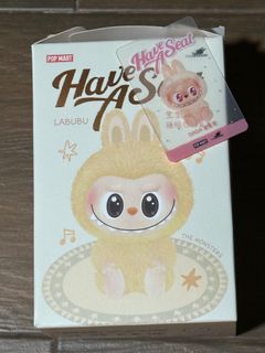 OG V2 Labubu Dada with casing, Hobbies & Toys, Toys & Games on Carousell