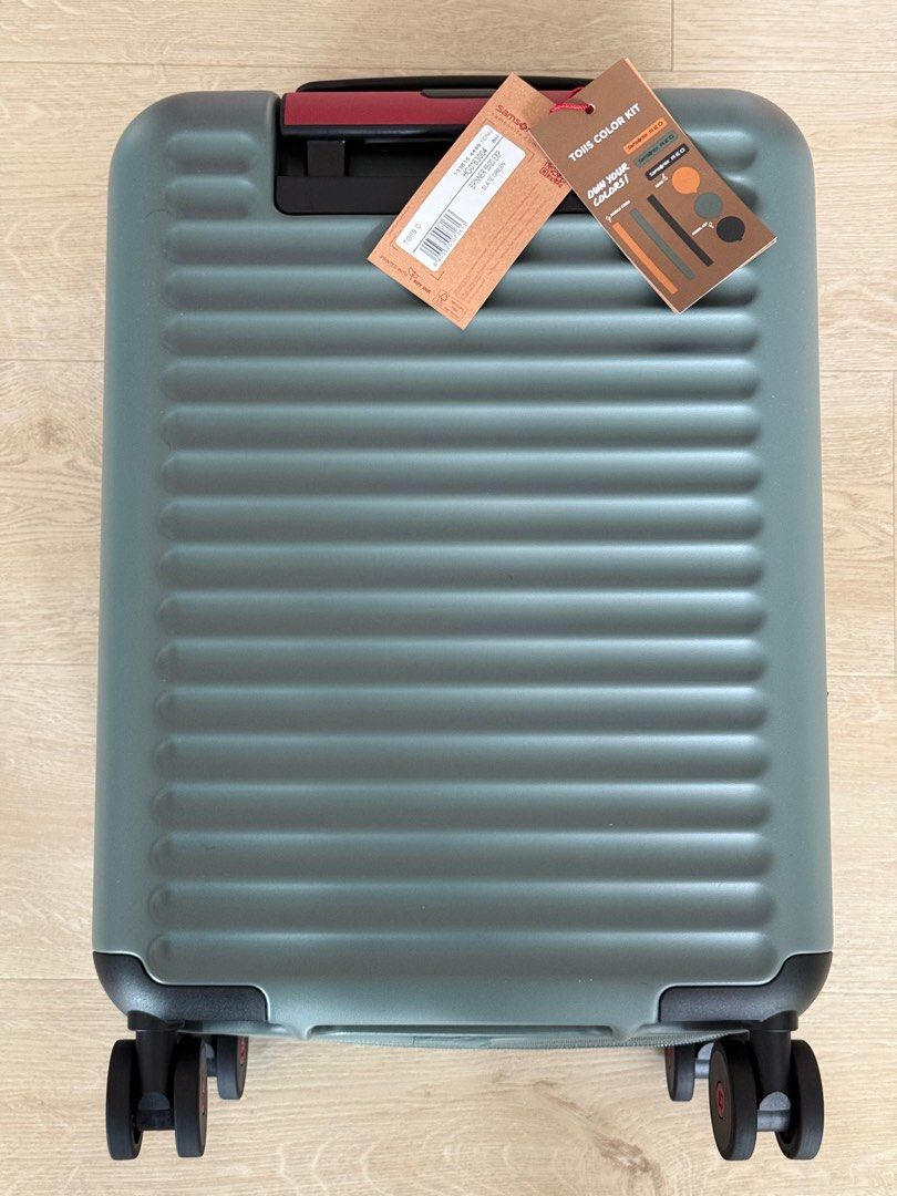 Samsonite TOIIS C Spinner 55/20 EXP - Slate Green, Hobbies & Toys ...